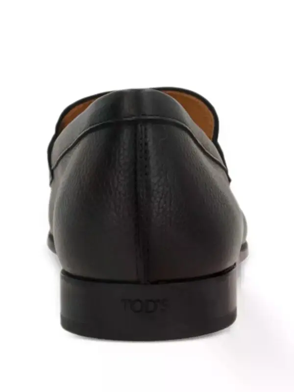 TOD'S Leather Loafers - Black