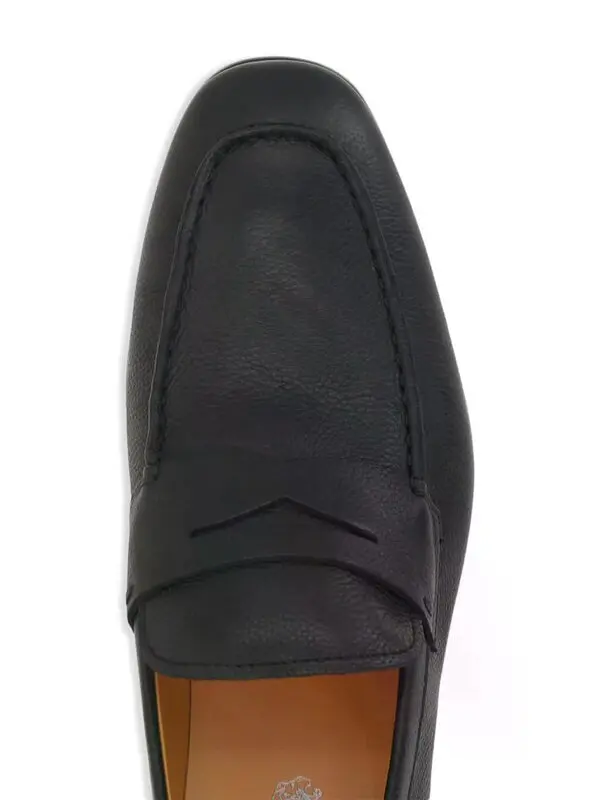 TOD'S Leather Loafers - Black