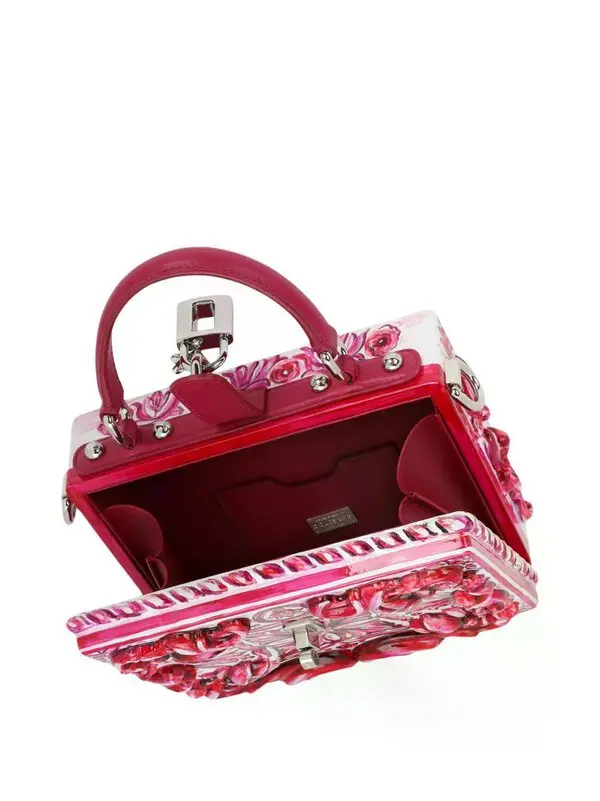 Dolce & Gabbana Dolce Box Majolica-print Shoulder Bag