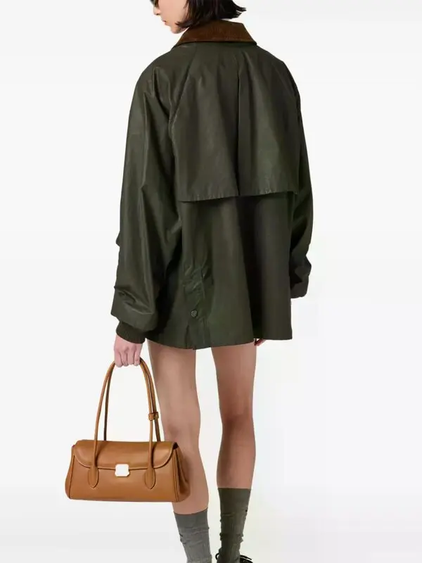 Miu Miu Poplin Jacket - Green
