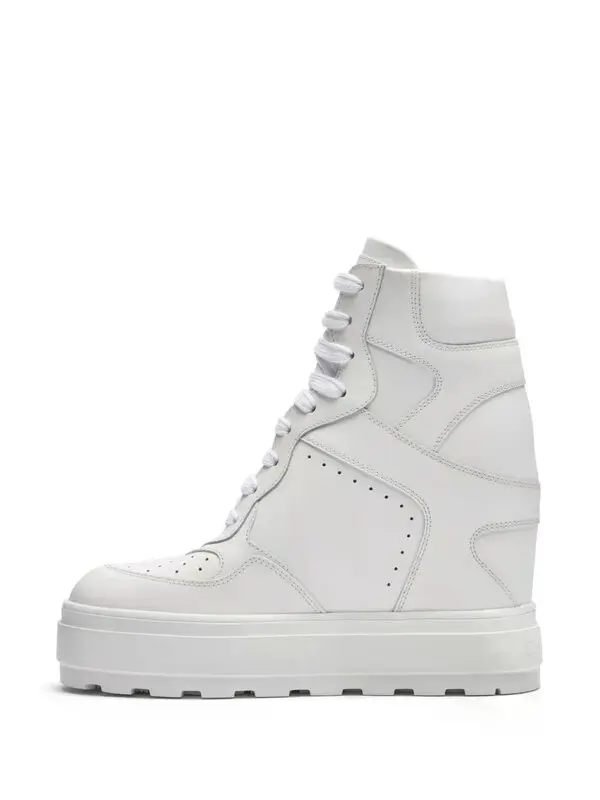 Casadei High-top Leather Sneakers