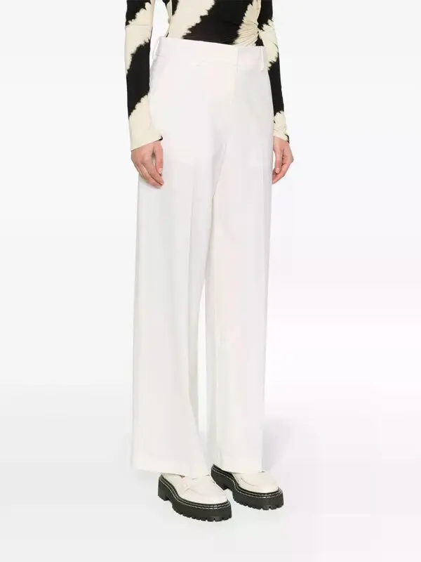 MSGM High-waist Tailored Trousers - Neutrals