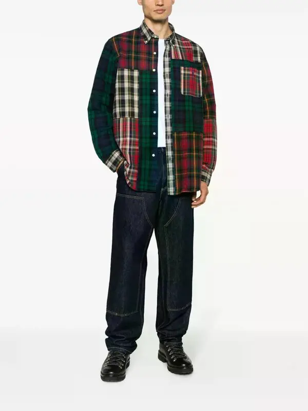Carhartt Work In Progress Double Knee Denim Trousers - Blue