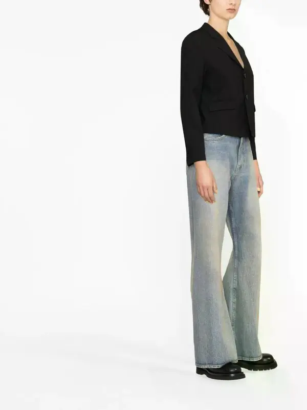 MAISON MARGIELA Striped Single-breasted Blazer