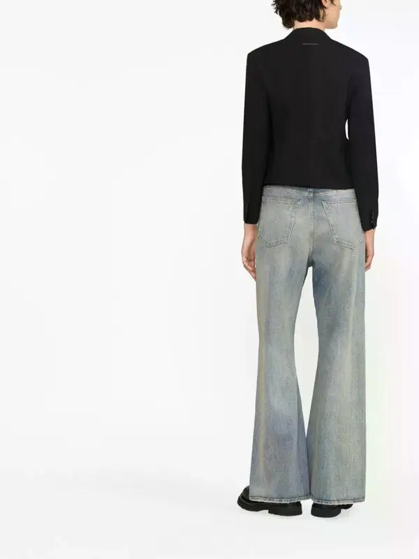 MAISON MARGIELA Striped Single-breasted Blazer