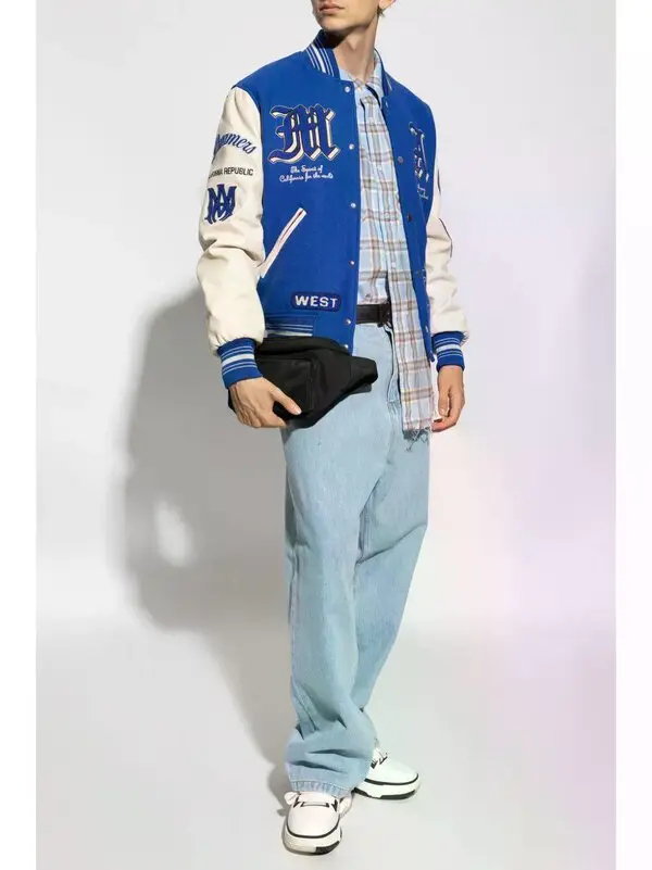 Amiri Dream Team Varsity Jacket