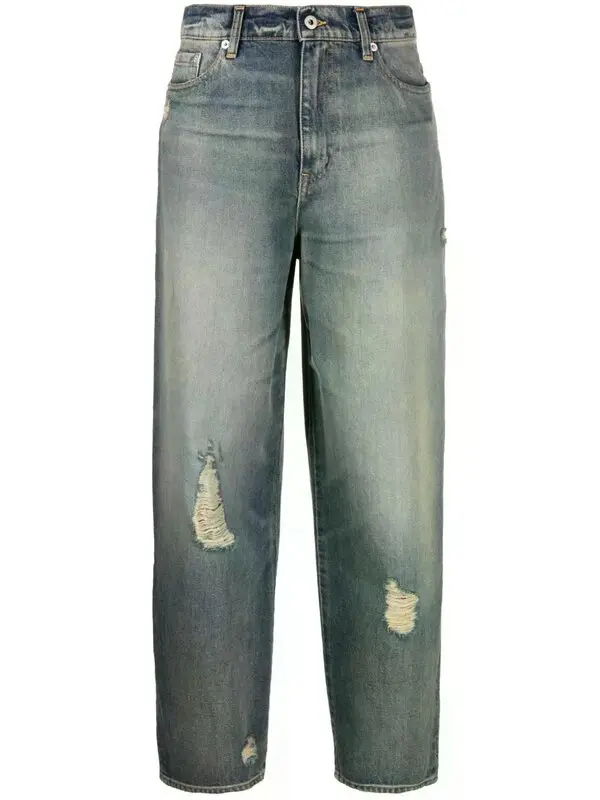 Kenzo Mid-rise Tapered Jeans