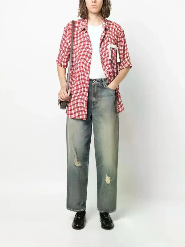 Kenzo Mid-rise Tapered Jeans