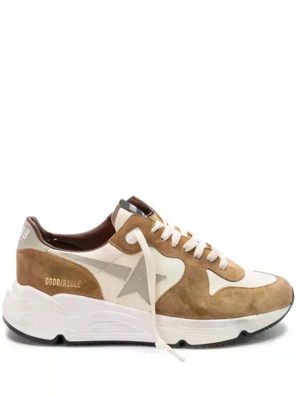 GOLDEN GOOSE Running Sole Sneakers - Brown