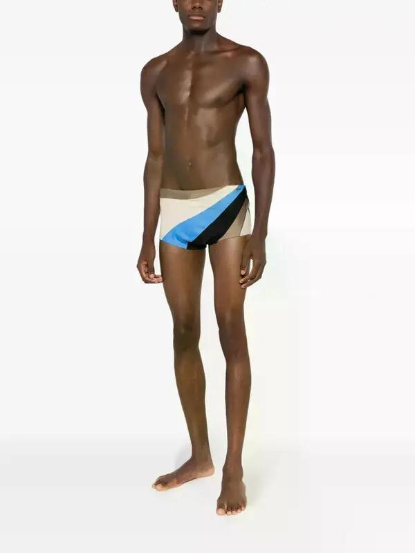 AMIR SLAMA Colour-block Swim Shorts