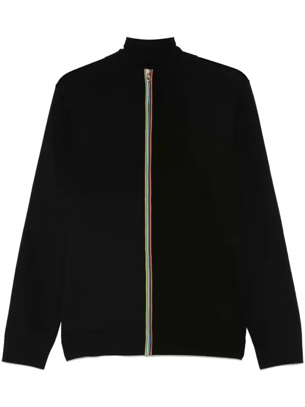 Paul Smith Artist Stripe Zip Cardigan