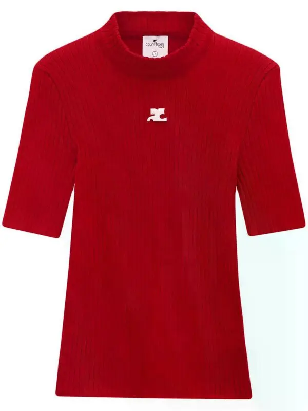 COURREGES Reedition Rib-knit Sweater