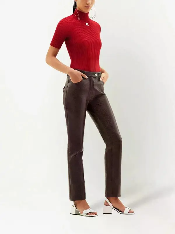 COURREGES Reedition Rib-knit Sweater