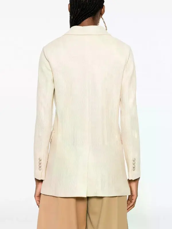 CIRCOLO 1901 Double-breasted Textured Blazer