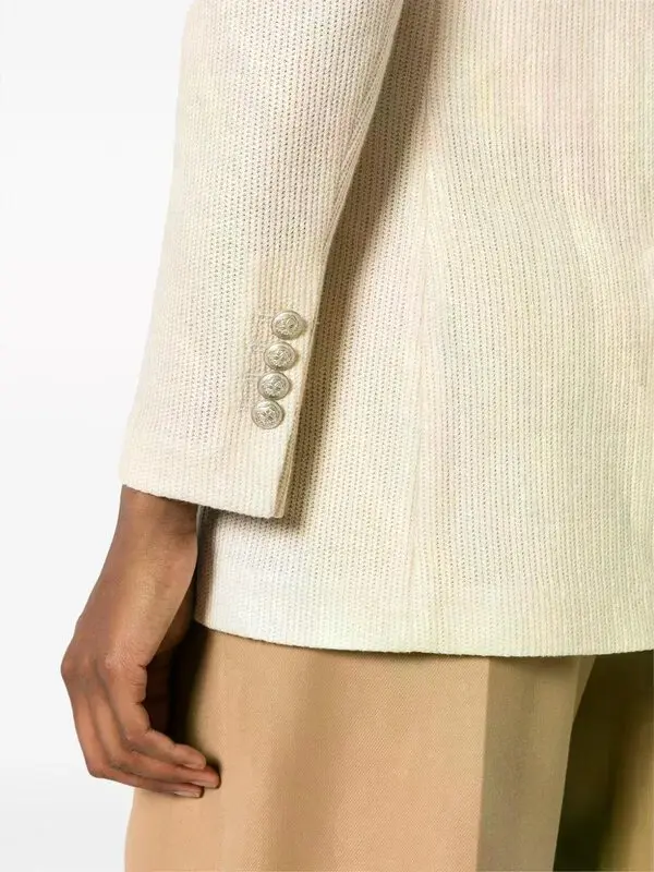 CIRCOLO 1901 Double-breasted Textured Blazer