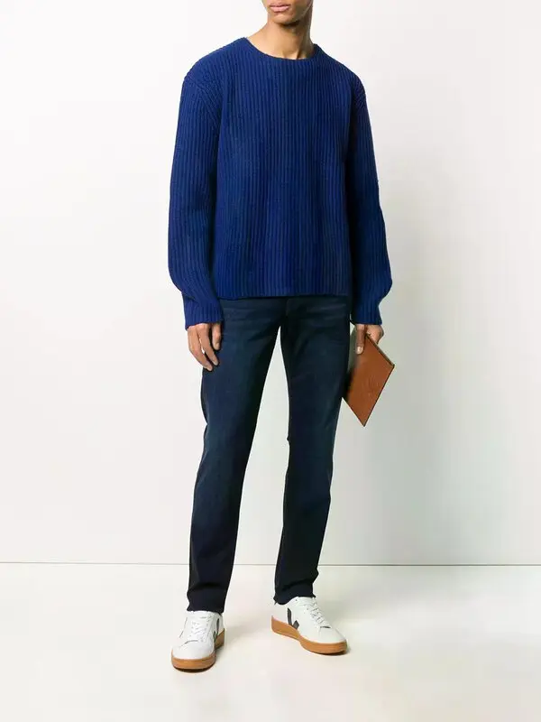 7 For All Mankind Slimmy Tapered Luxe Performance Jeans - Blue