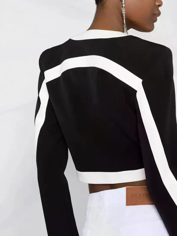 Philipp Plein Two-tone Button-up Jacket
