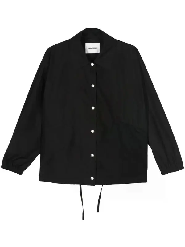 JIL SANDER Logo-print Jacket - Black