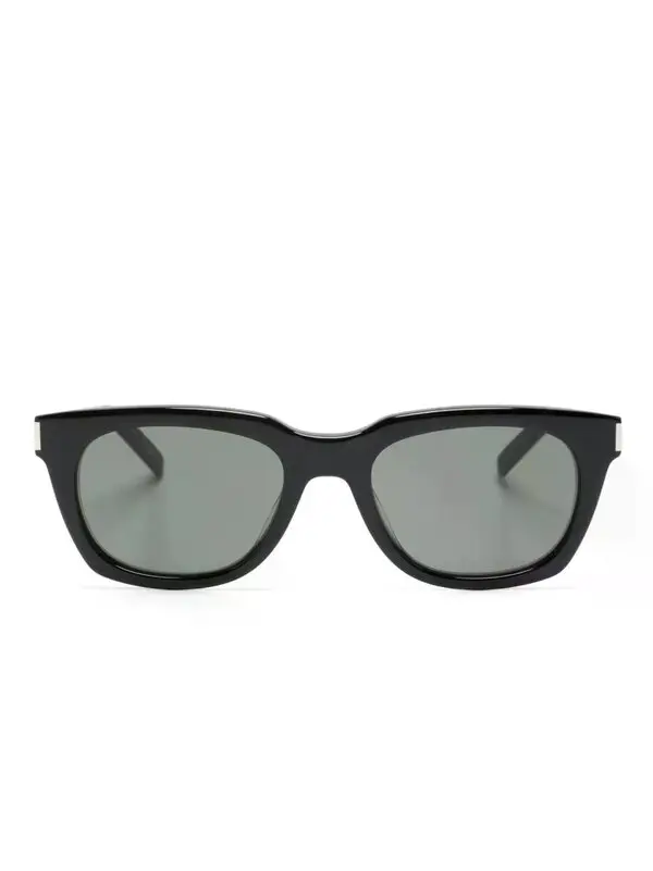 Saint Laurent Sl 582 Square-frame Sunglasses - Black