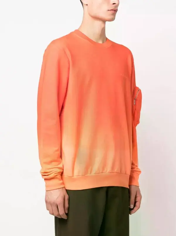 Premiata Logo-print Gradient Sweatshirt