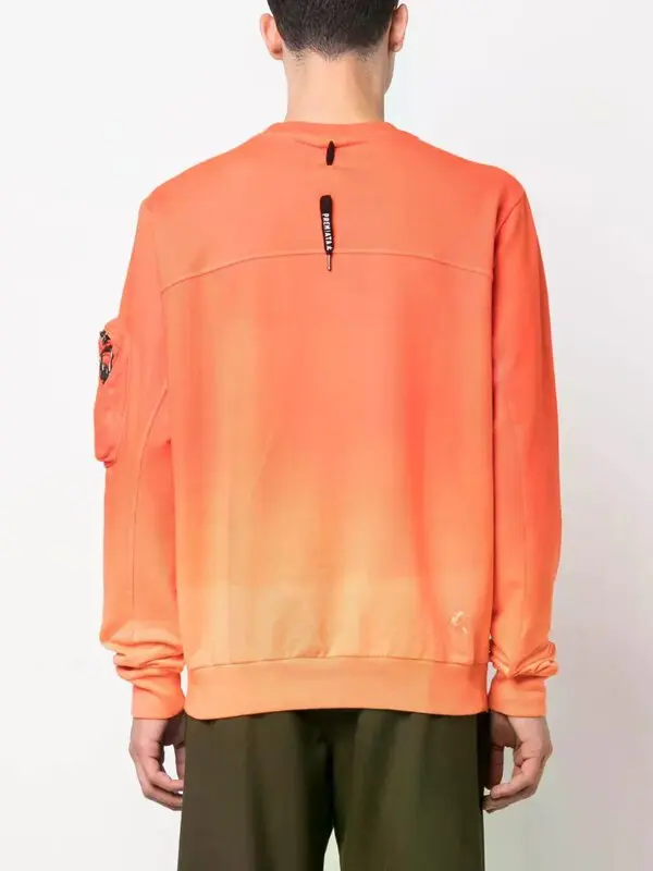 Premiata Logo-print Gradient Sweatshirt