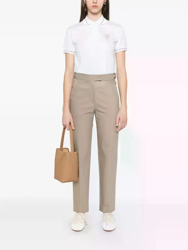 Brunello Cucinelli Monili Chain-detail Trousers - Brown