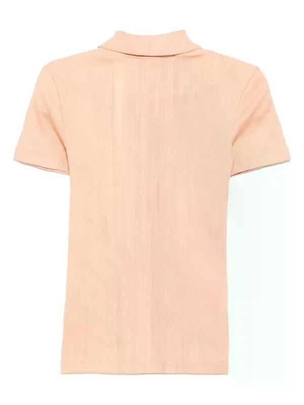 Lacoste Ribbed Polo Top
