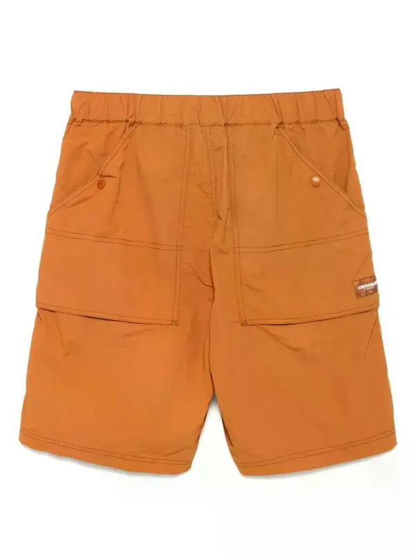 CHOCOOLATE Logo-print Shorts - Orange