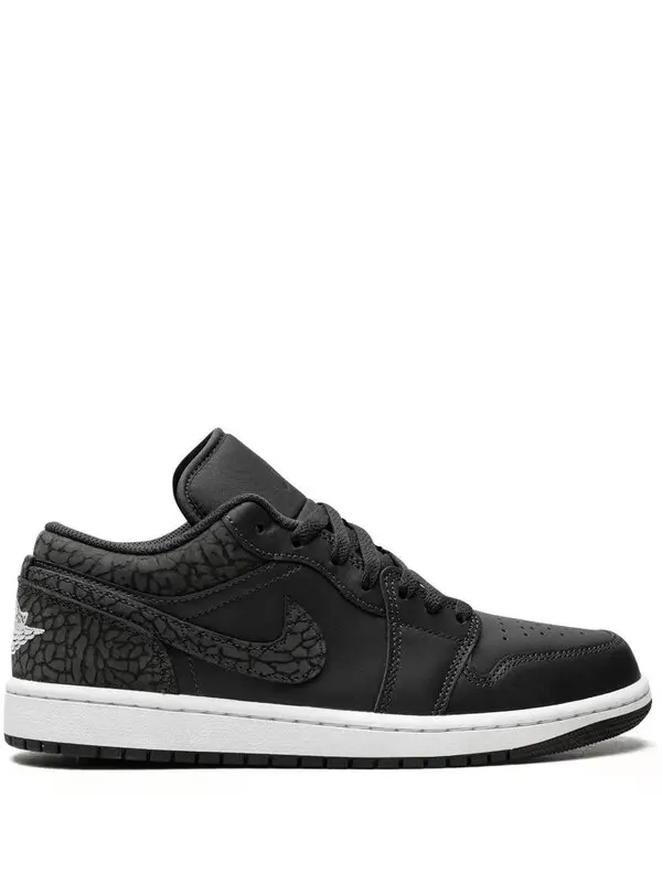 JORDAN Air 1 Low Elephant Sneakers - Black