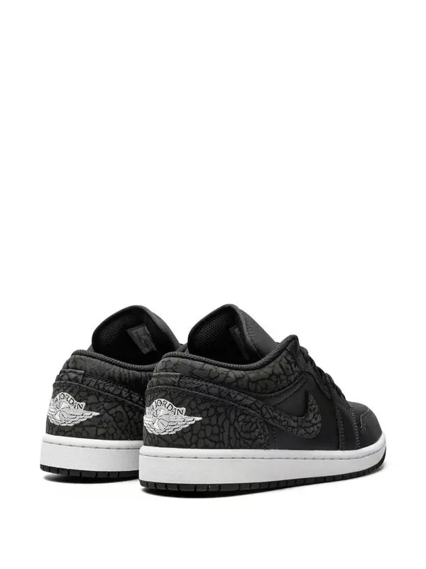 JORDAN Air 1 Low Elephant Sneakers - Black