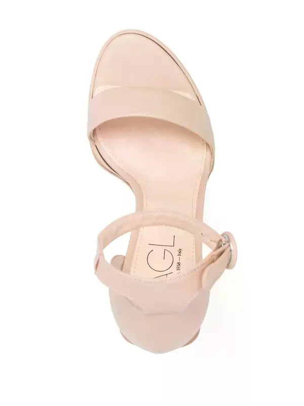 Agl Janis 115mm Ankle-strap Sandals