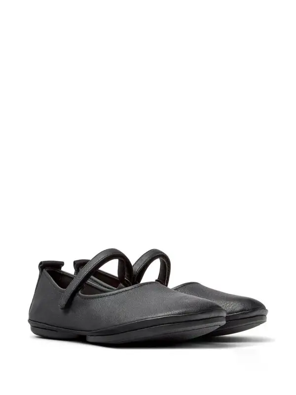 Camper Right Nina Leather Ballet Flats