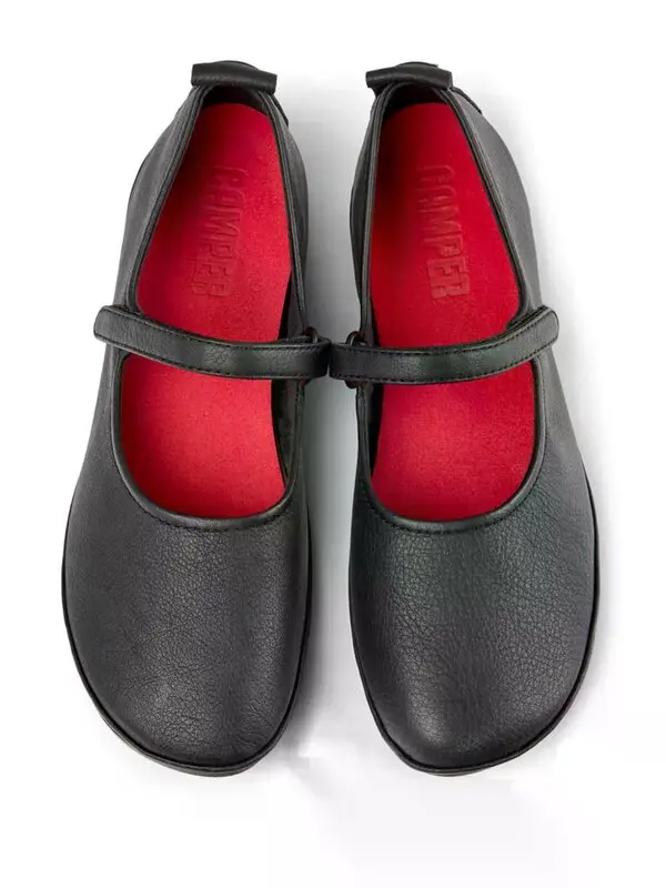 Camper Right Nina Leather Ballet Flats
