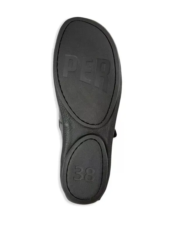 Camper Right Nina Leather Ballet Flats