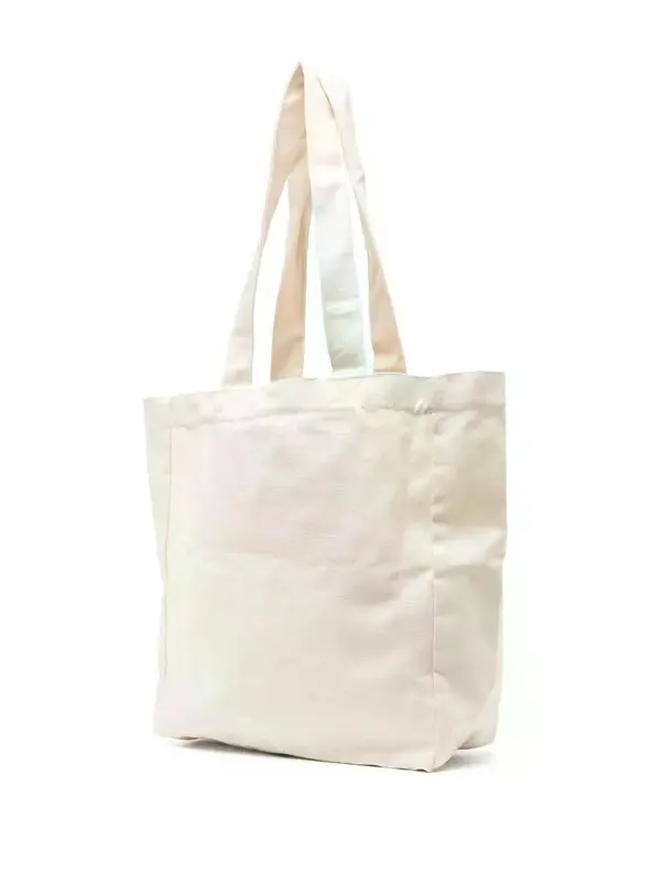 Fiorucci Graphic-printed Tote Bag - Neutrals