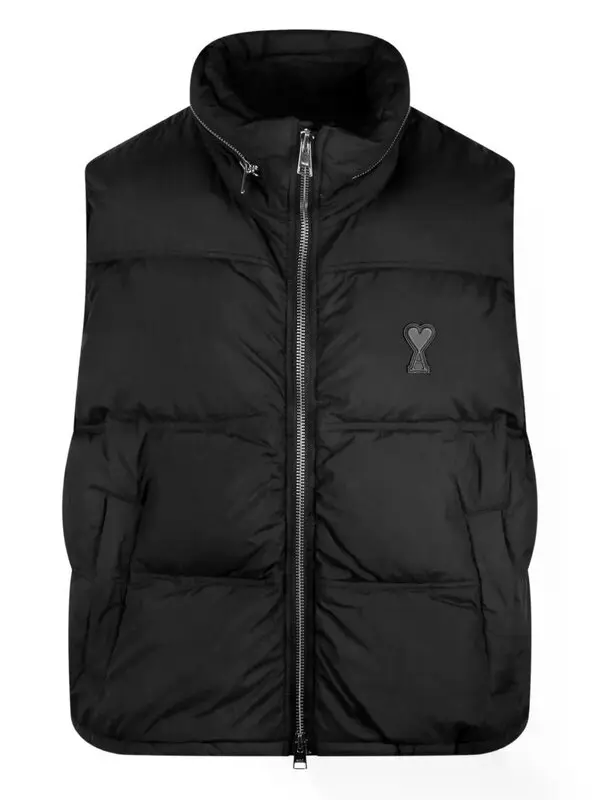AMI Paris De Coeur Down Puffer Gilet