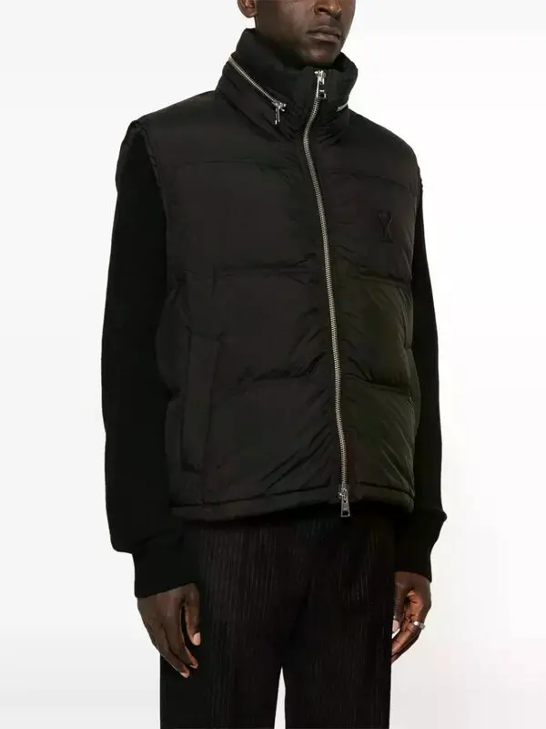 AMI Paris De Coeur Down Puffer Gilet