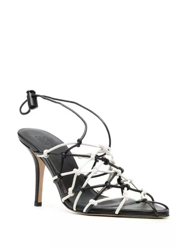GIABORGHINI Strappy Pointed 100mm Pumps