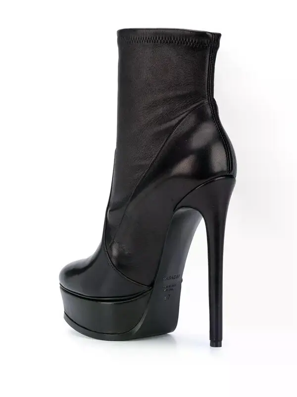 Casadei Platform Ankle Boots