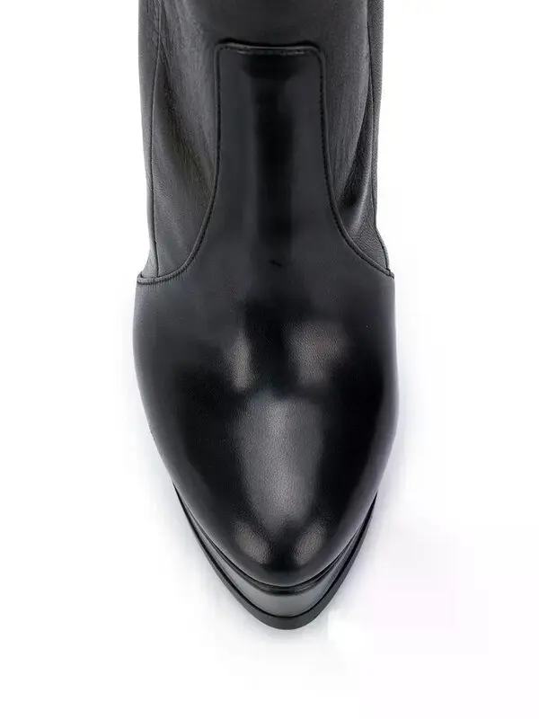 Casadei Platform Ankle Boots