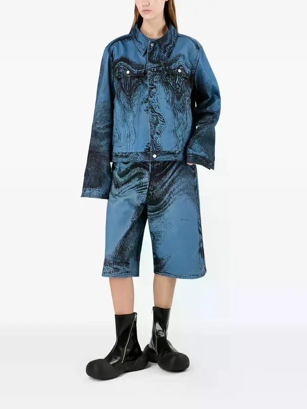 Camper Denim Shorts - Blue