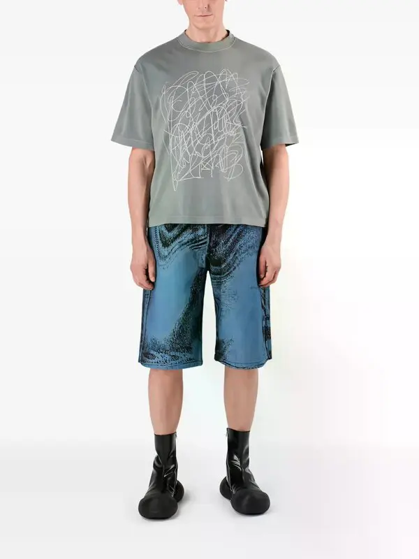 Camper Denim Shorts - Blue