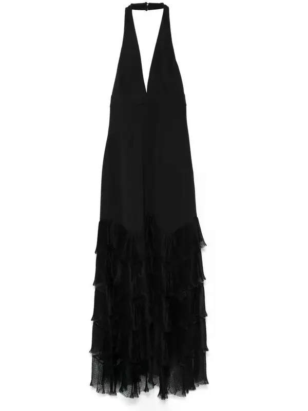 TWINSET Ruffled Maxi Dress