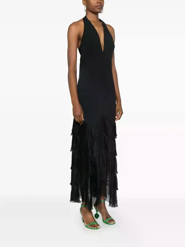 TWINSET Ruffled Maxi Dress