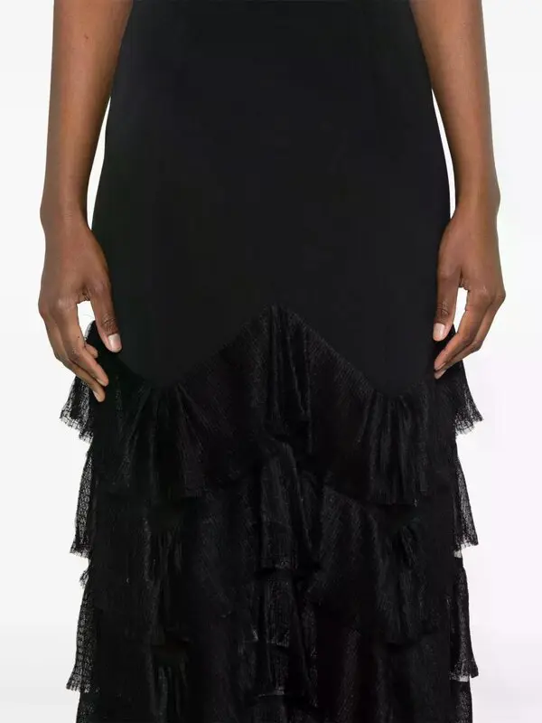 TWINSET Ruffled Maxi Dress