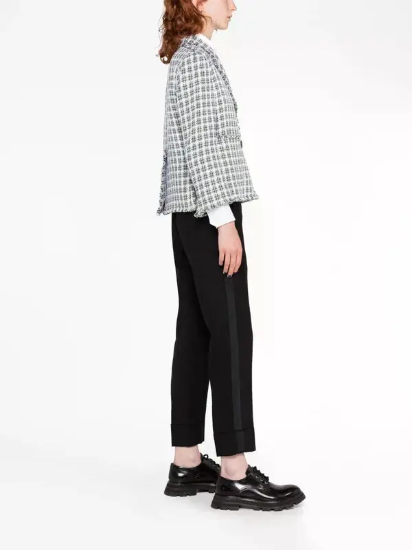 Thom Browne Double-breasted Tweed Jacket