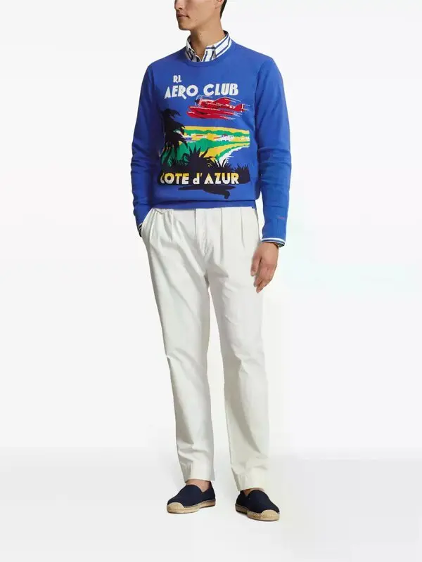 Polo Ralph Lauren Intarsia-knit Cotton Jumper