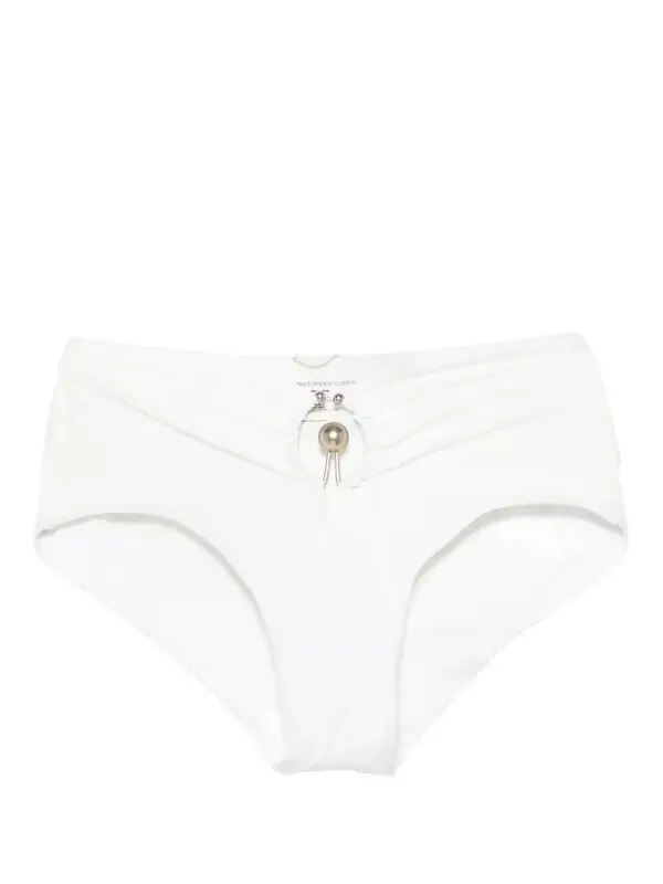 Christopher Esber Orbit Ruched Bikini Bottom