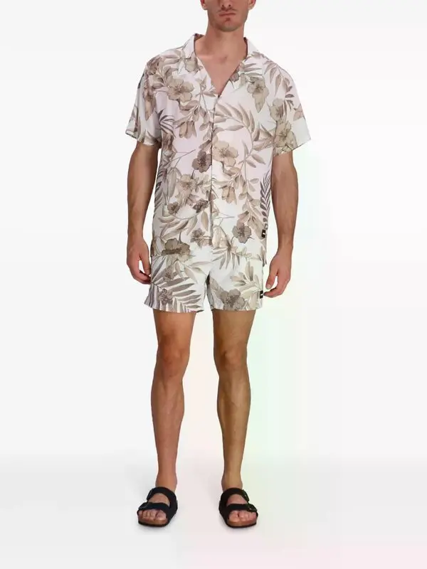 BOSS Piranha Swim Shorts - Neutrals