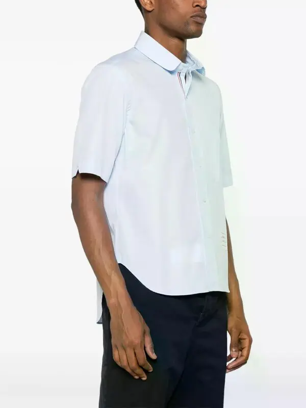 Thom Browne Short-sleeve Poplin Shirt